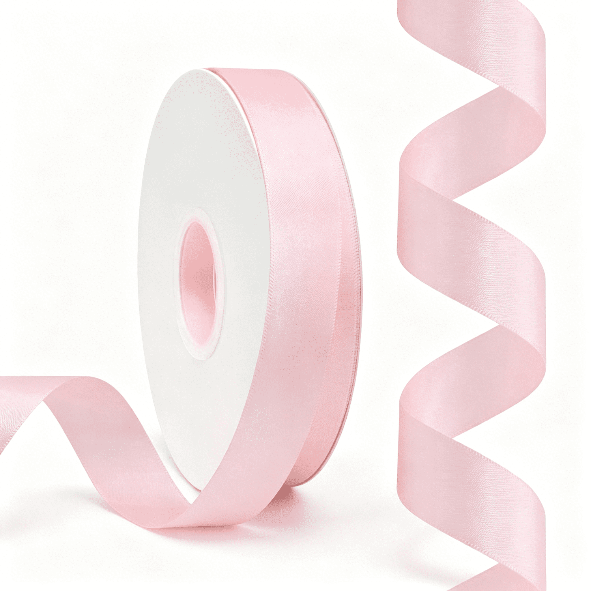 TUWAFE Double Face Satin Ribbon 7/8 Inch X 50 Yards Polyester Ribbon ...