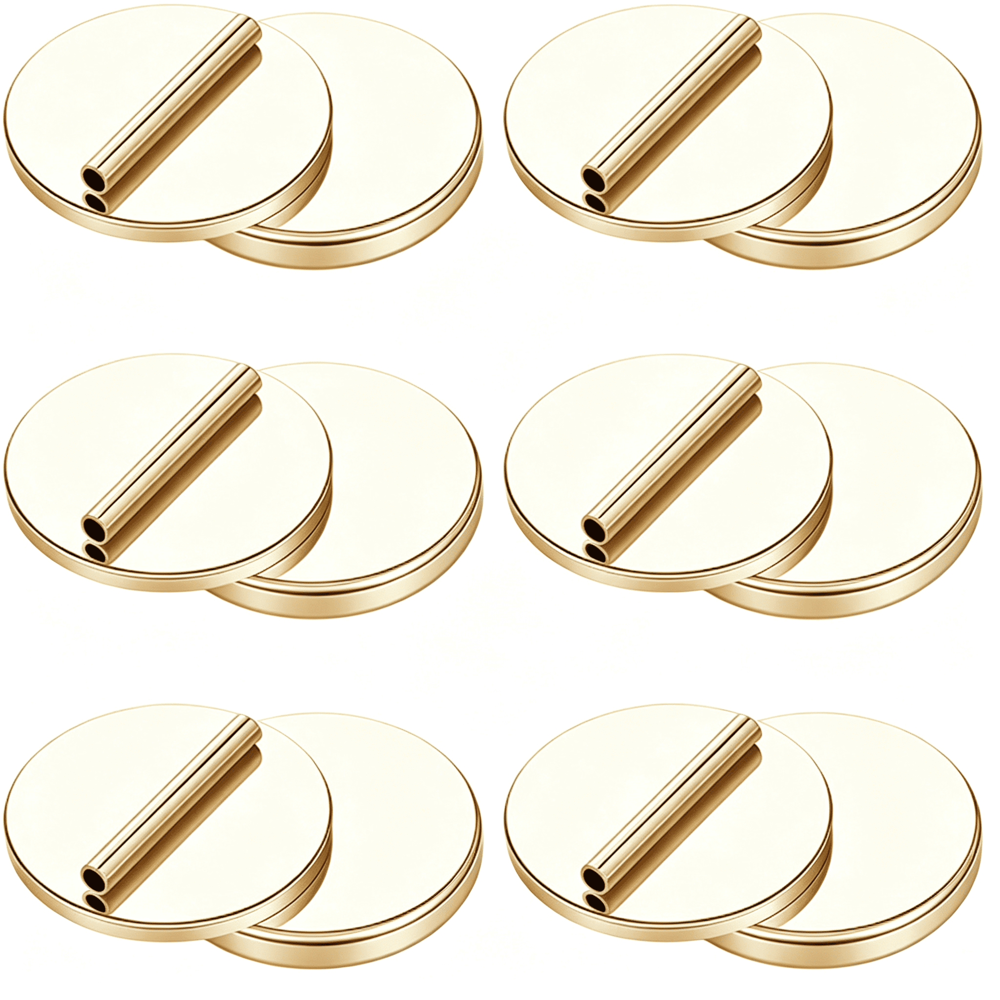TUWAFE Mini Magnetic Pin Brooch Converters,Almost Invisible Magnet Pin ...