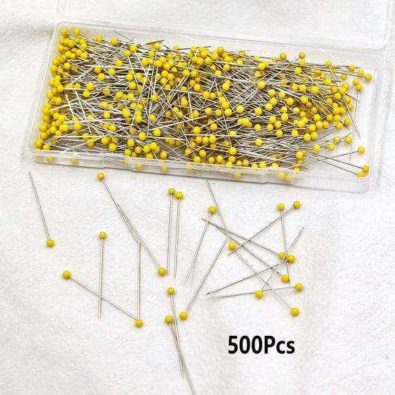 TUWAFE Size 1-3/4" Quilting Sewing Pins Sewing Pins for Fabric Straight ...