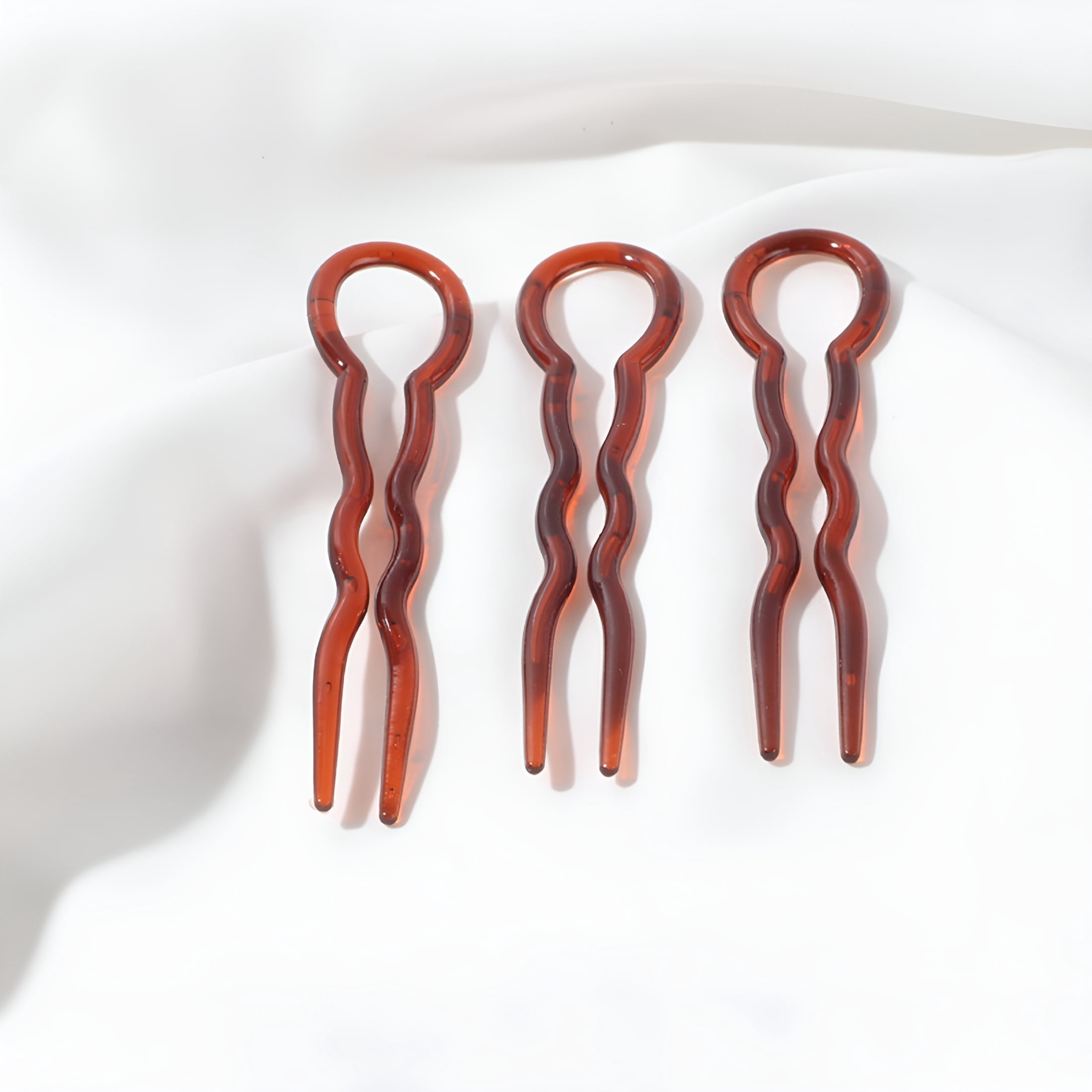 TUWAFE Small Hair Barrette Barrettes for Fine Hair Small 3PCS U Shaped ...