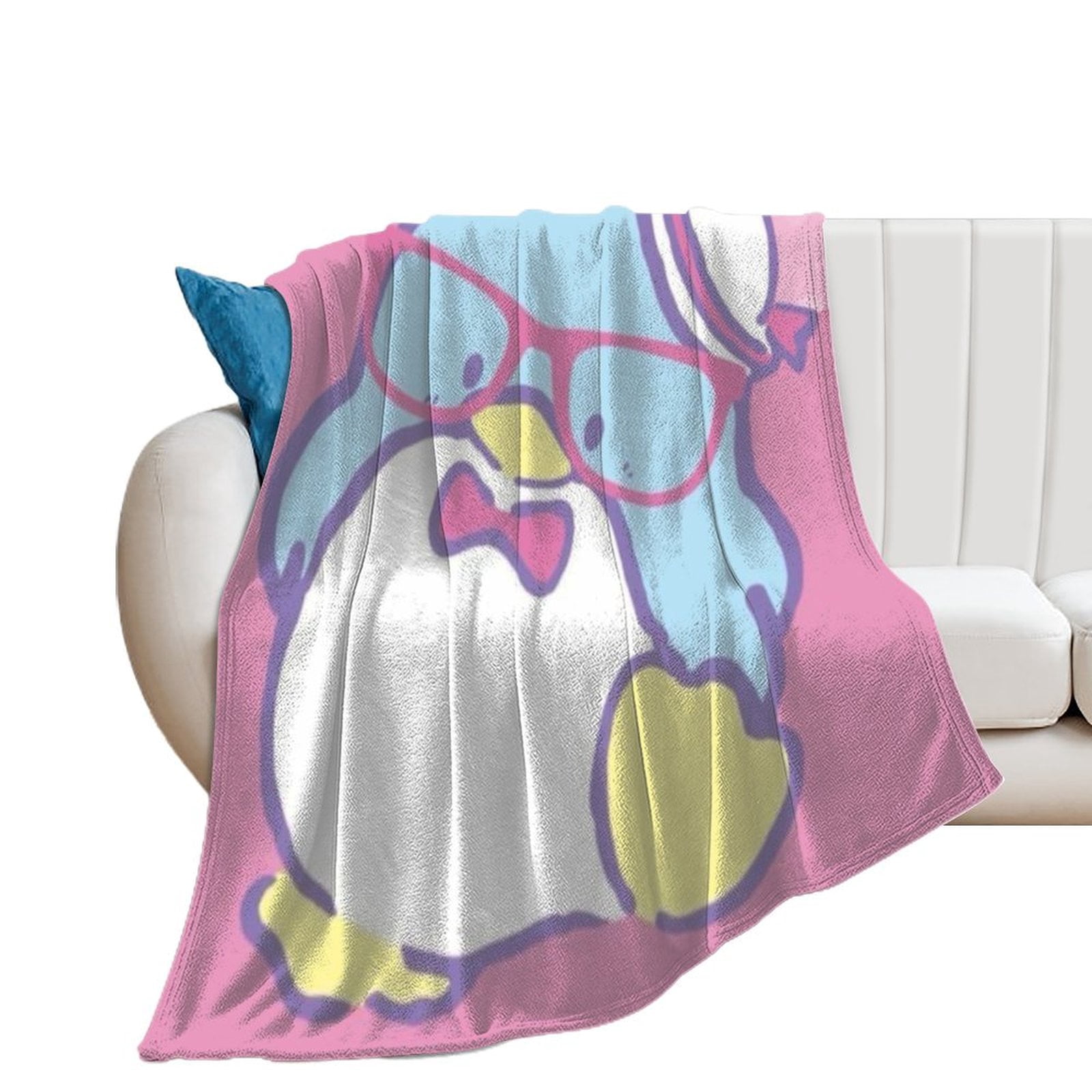 TUXE-DOSAM Throw Blanket Flannel Anime for Girls Boys Men Women TUXE ...