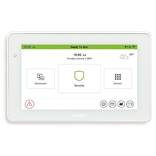 Honeywell Home TUXEDOW 7" Tuxedo Touch® Security and Smart Controller ...