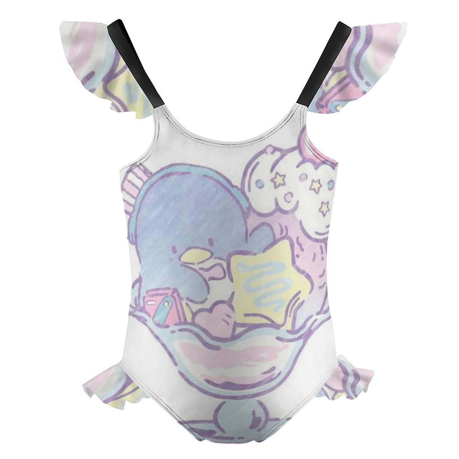 TUXEDOSAM Swimsuit Anime Cute for Girls Gift 7-9Y（120cm） TUXEDOSAM ...