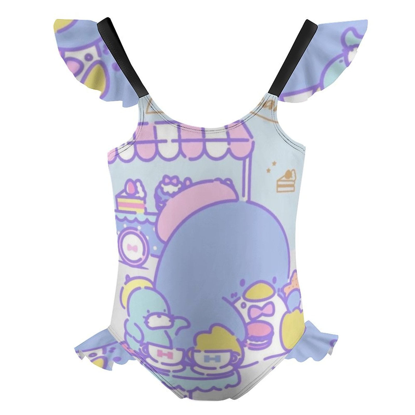 TUXEDOSAM Swimsuit Anime Cute for Girls Gift 7-9Y（120cm） TUXEDOSAM ...