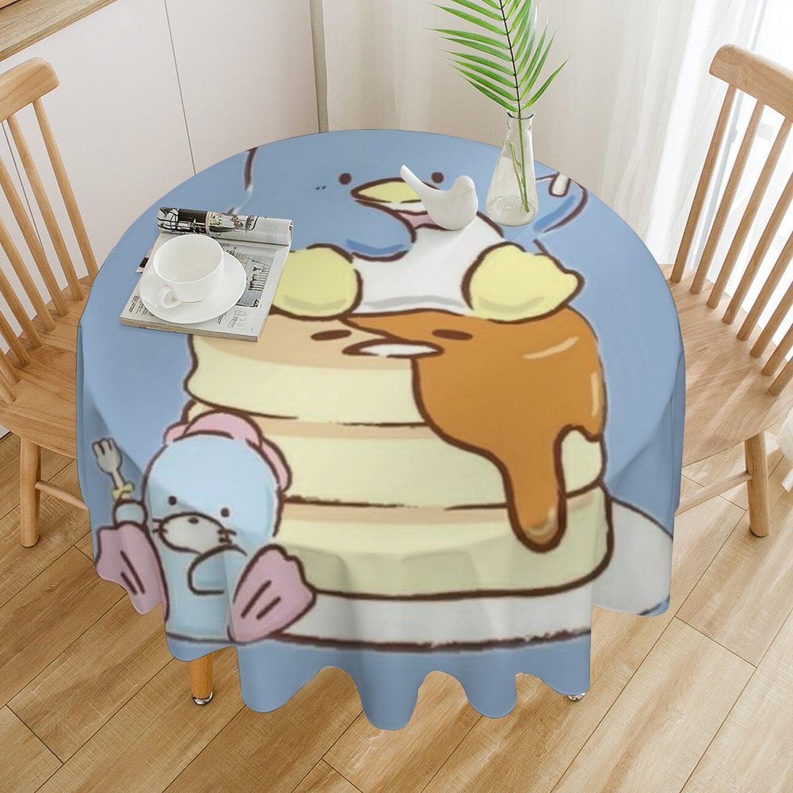 TUXEDOSAM Tablecloth Anime for Dining Table Picnic Gift 36x36in ...