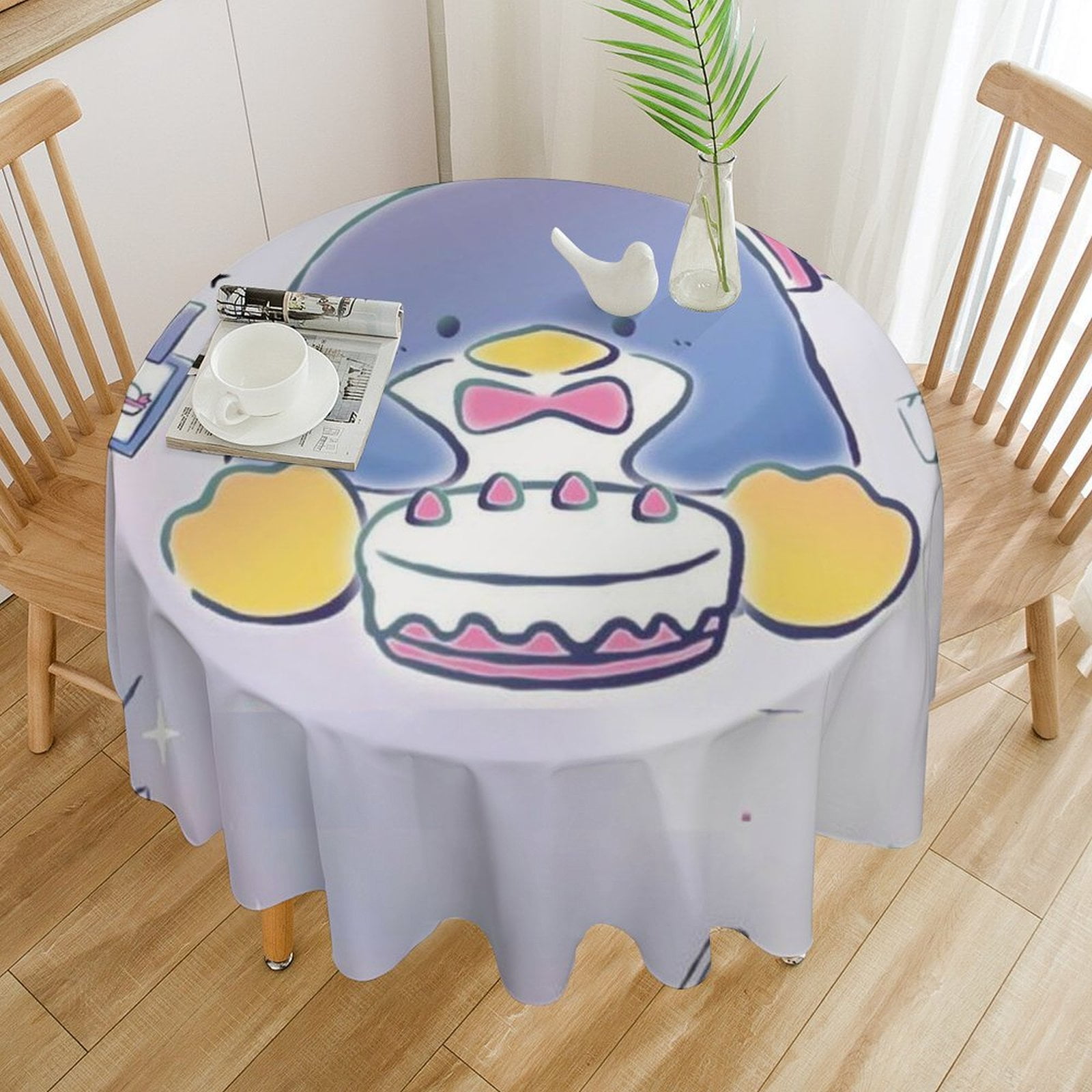 TUXEDOSAM Tablecloth Anime for Dining Table Picnic Gift 50x50in ...