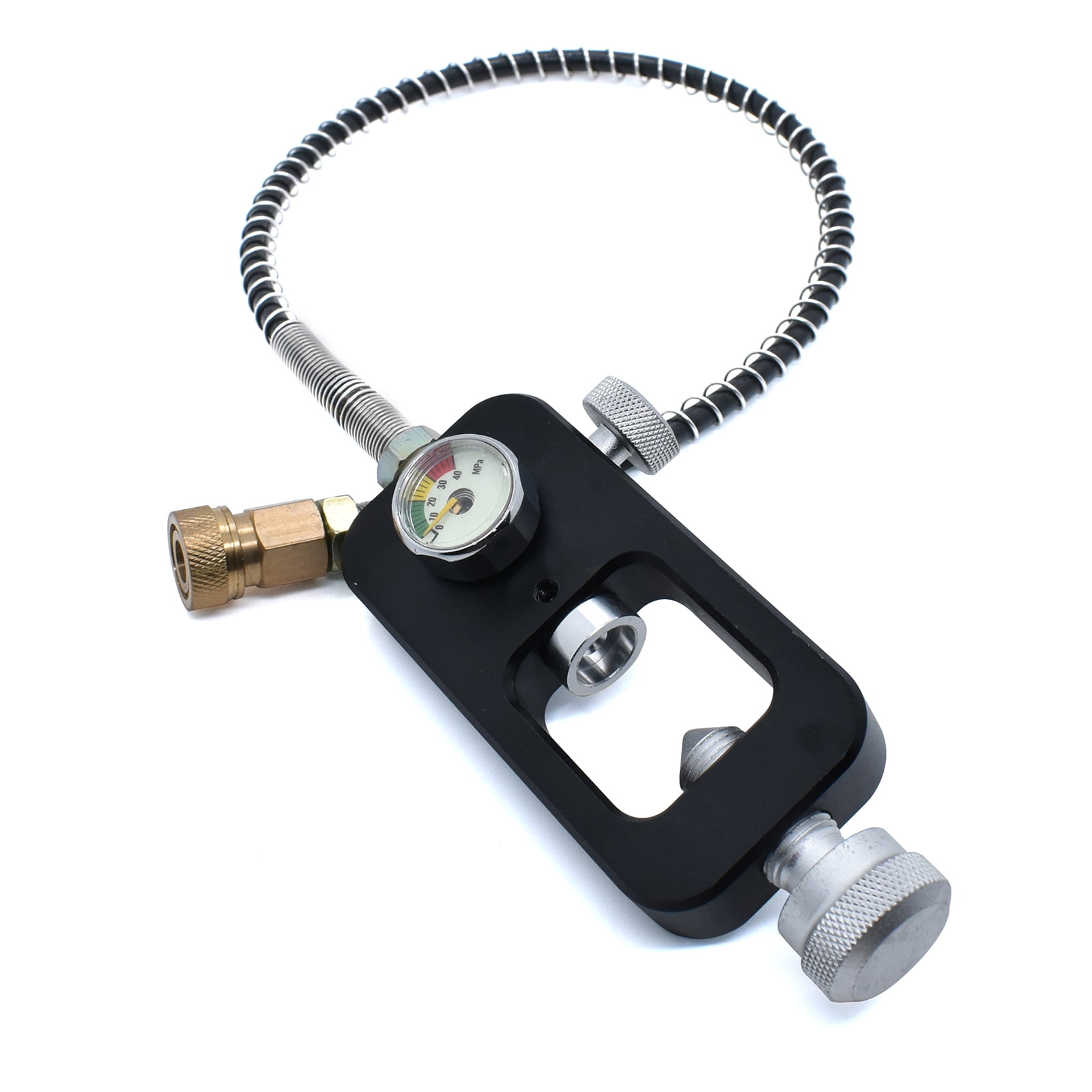 TUXING 4500Psi DIN Valve Scuba Adapter, YOKE Filling Station for HPA ...