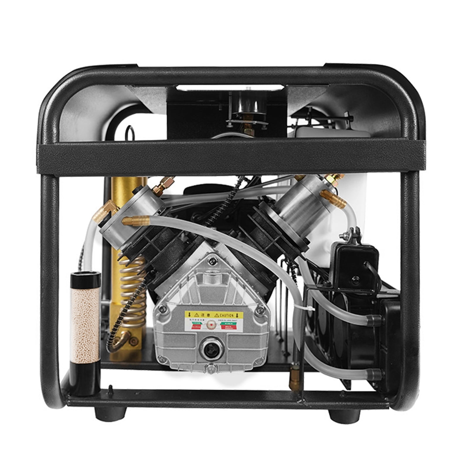 TUXING 4500Psi PCP Compressor,Built-in Water and Fan Cooling System,Two ...