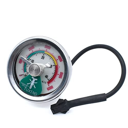 TUXING 6000Psi Pcp Air Compressor Adjustable Pressure Gauge Thread Air ...