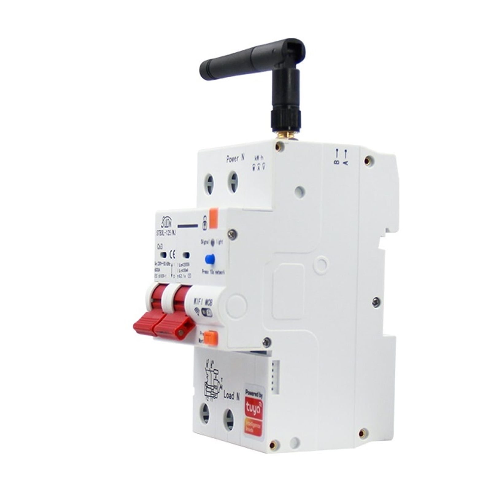 TUYA 2P 4P Smart Energy Meter Kwh Metering Monitoring Circuit Breaker ...