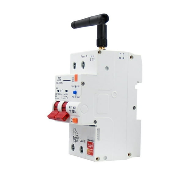 TUYA 2P 4P Smart Energy Meter Kwh Metering Monitoring Circuit Breaker ...