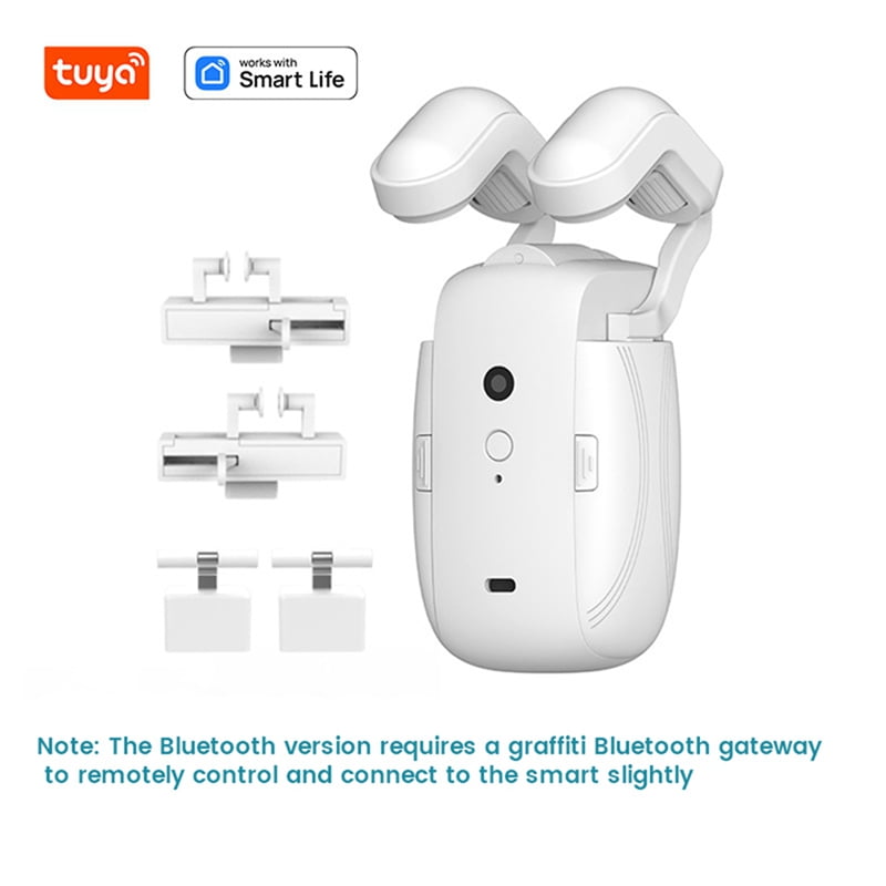 TUYA Smart Bluetooth Curtains Robot Roman Rod Track/T/U-Rail Tracks ...