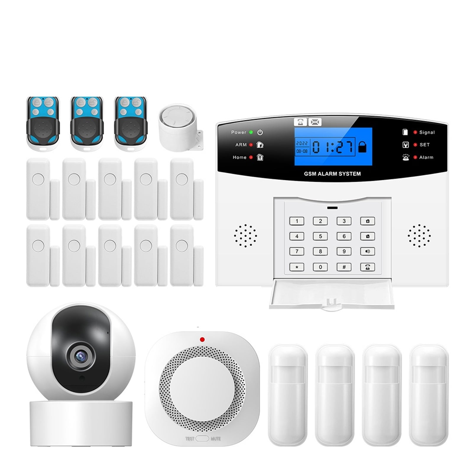 TUYA Smart Home GSM Security Alarms For Home Wireless Home Alarm For ...