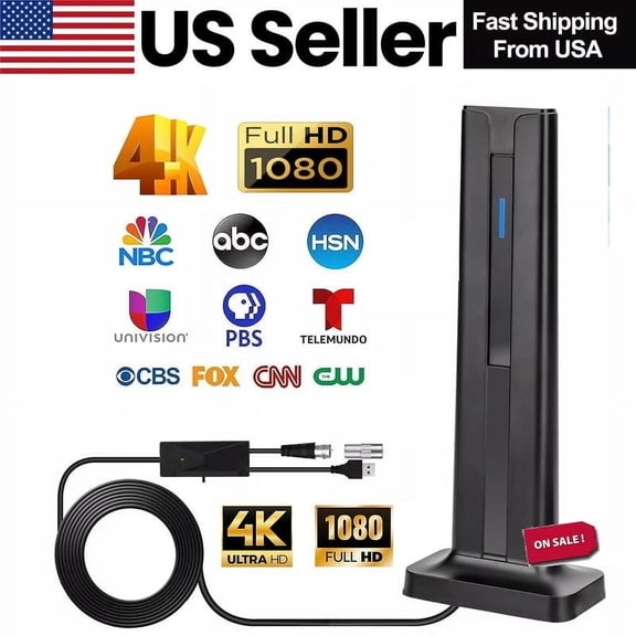 ClearStream ECLIPSE Amplified Indoor HD TV Antenna - Walmart.com