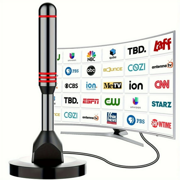 TV Antenna, Indoor Antenna Outdoor, Long Range Reception HD Digital ...