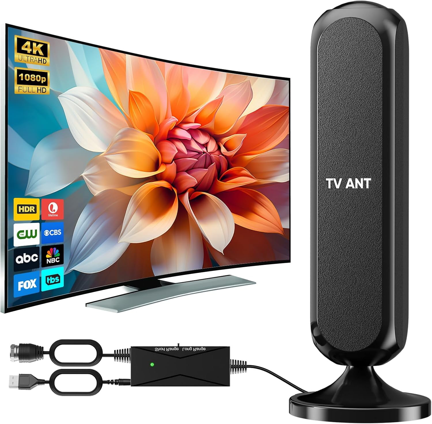 TV Antenna Indoor for Smart TV,MINI Box Antenna,Digital HD Antennas ...