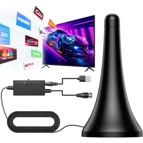 TV Antenna for Smart TV, Indoor Antenna for Local Channels, Long Ran ...