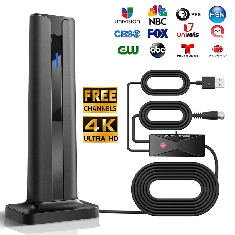 TV Antenna for Smart TV Indoor, Digital Amplified Indoor HDTV Antennas ...