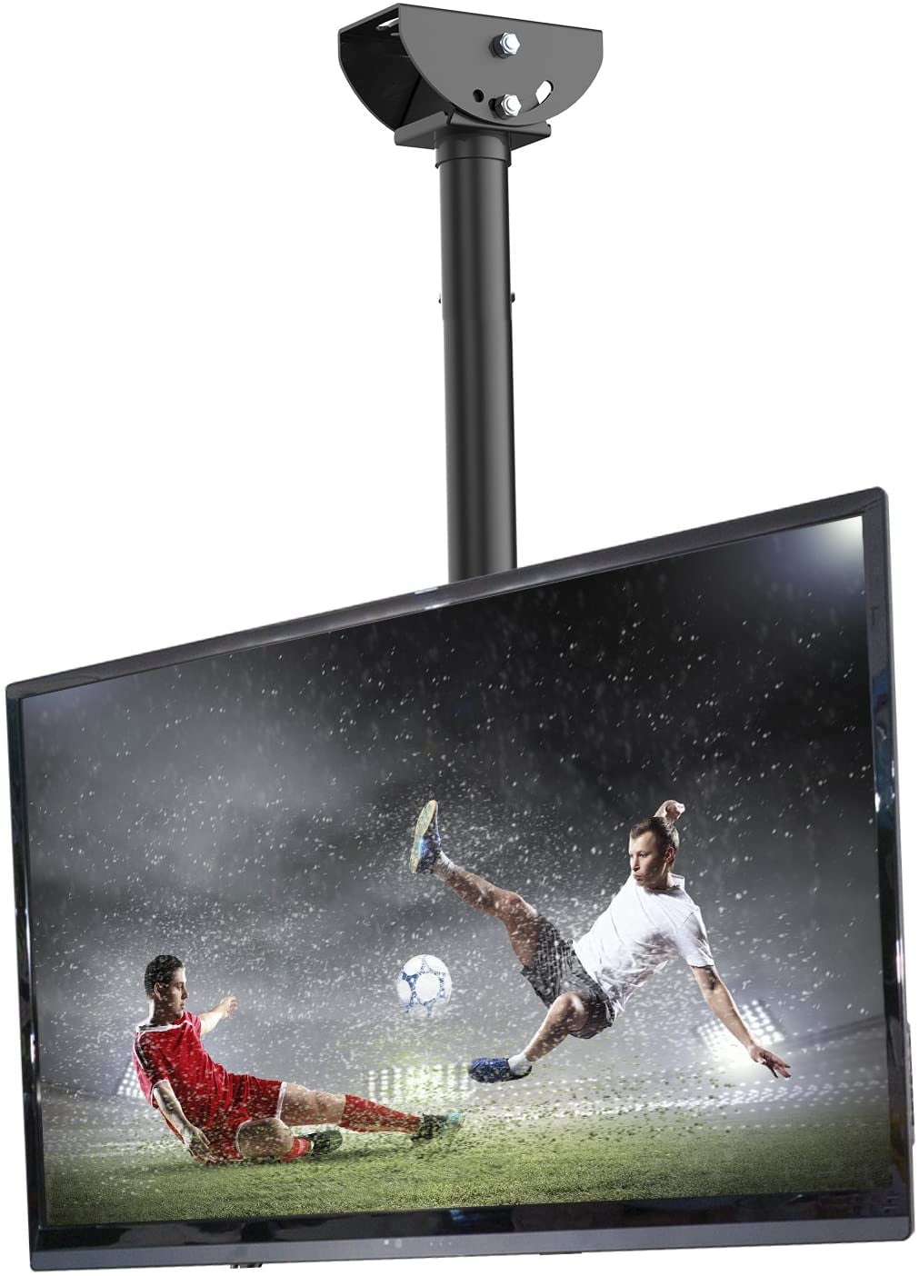 TV Ceiling Mount Adjustable Bracket Fits Most LED, LCD, OLED and Plasma ...