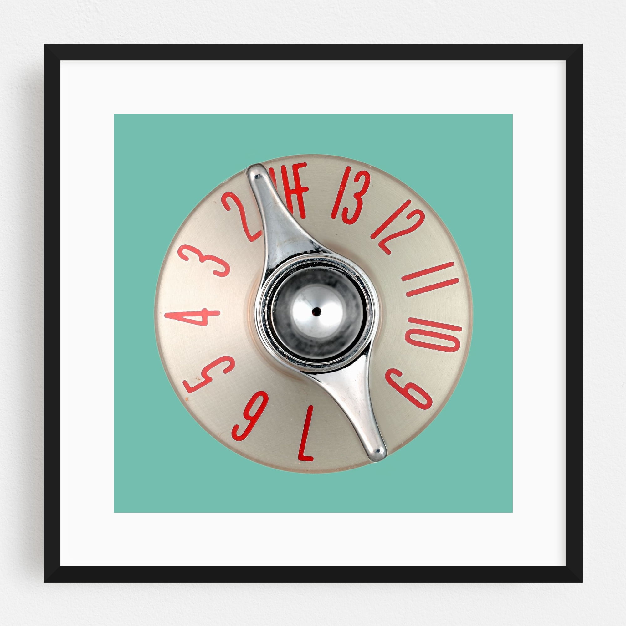 TV Channel Knob - Photography Vintage Retro Mid-Century Modern ...