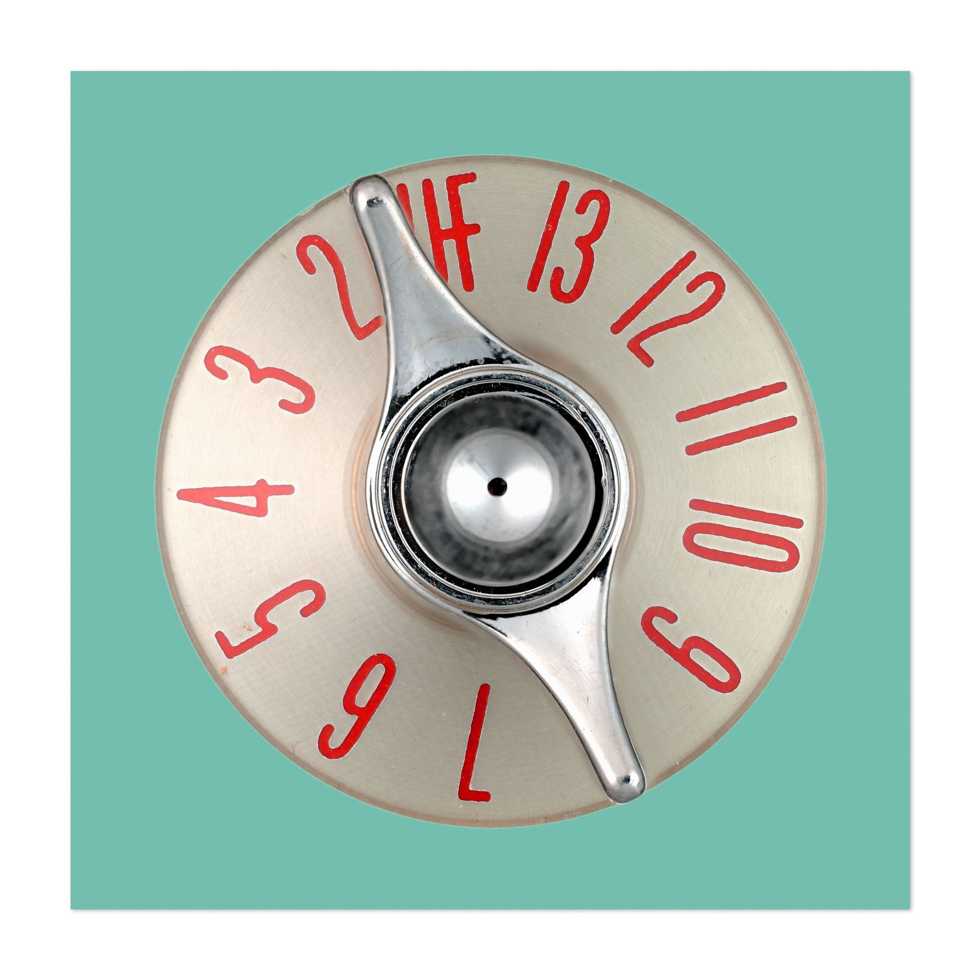 TV Channel Knob - Photography Vintage Retro Mid-Century Modern ...