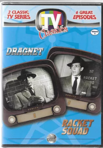 TV Classiics Vol 4 Dragnet Racket Squad English 2007 - Walmart.com