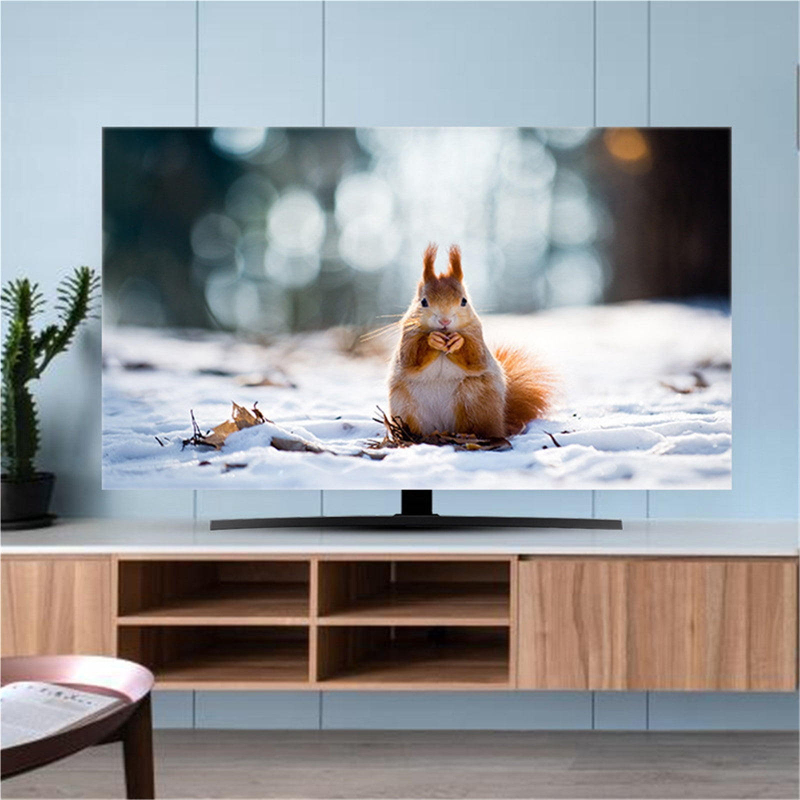 TV Cover Cloth 32-70 Inch Household Hanging Desktop Curved TV Universal ...