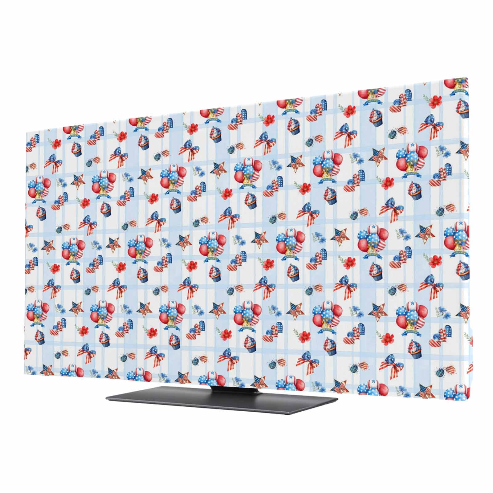 TV Cover Indoor, Independence Day Stretch TV Dust Cover Television ...