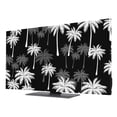 TV Cover Indoor, Tropical Palm Tree Stretch TV Dust Cover Television ...