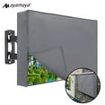 TV Cover Outside AYAMAYA Outdoor TV Cover with Zipper Waterproof ...