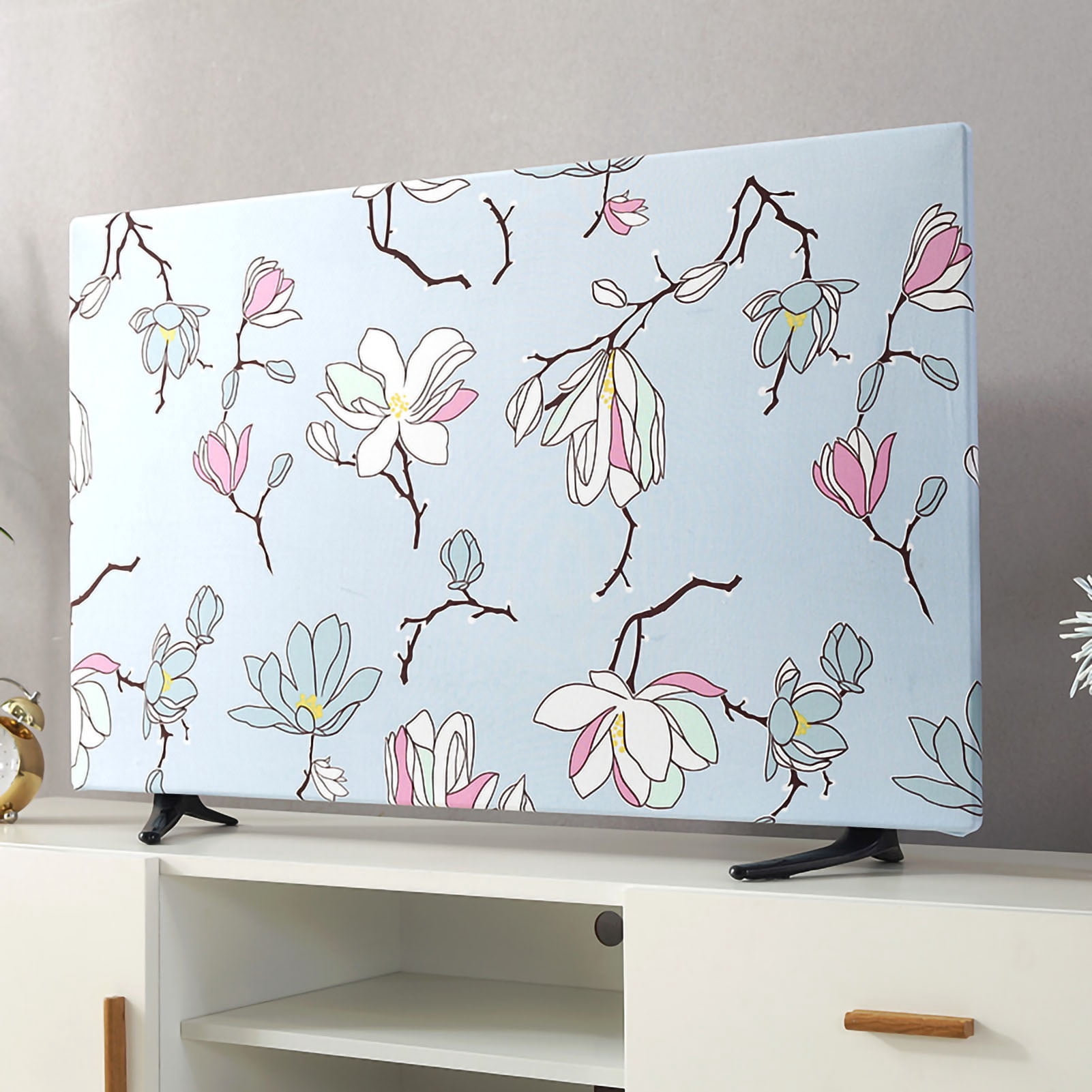 TV Cover Weatherproof Dustproof Universal Elastic Hanging Television ...