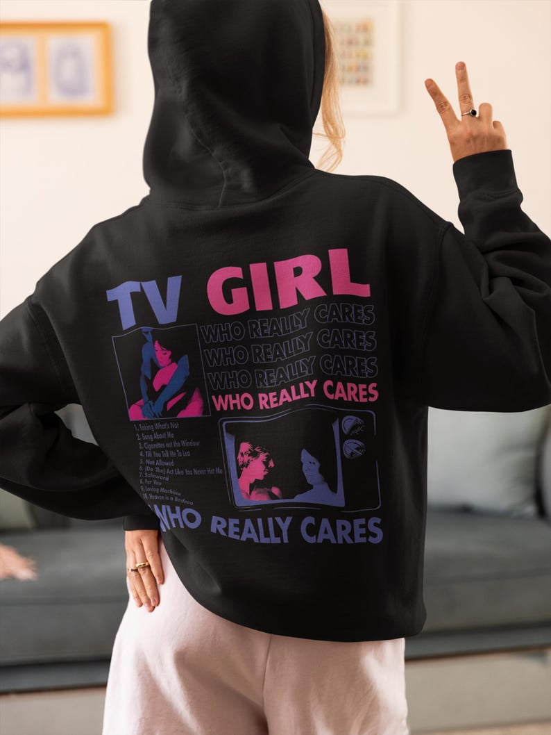 TV Girl Hoodie | Pop Music Hoodie | Blue Hair | Not Allowed | The ...