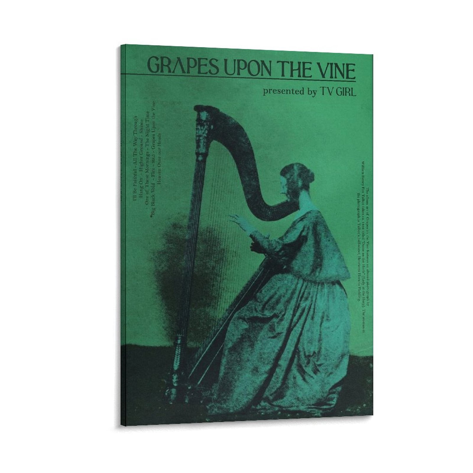 TV Girl Music Poster Indie Pop Band Grapes Upon The Vine Music Album ...