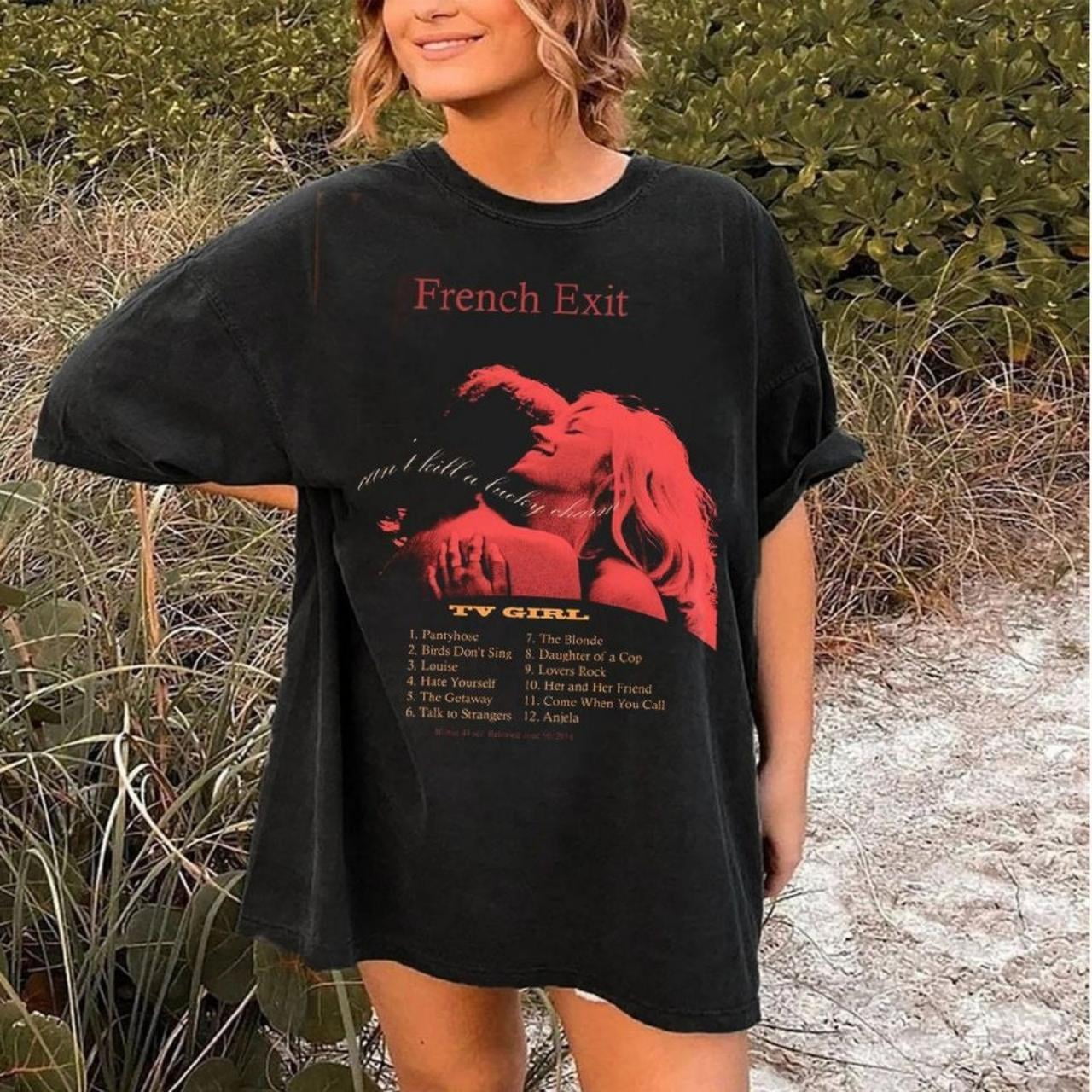 TV Girl T-shirt - French Exit T-shirt, Tv Girl French Exit Album Merch ...