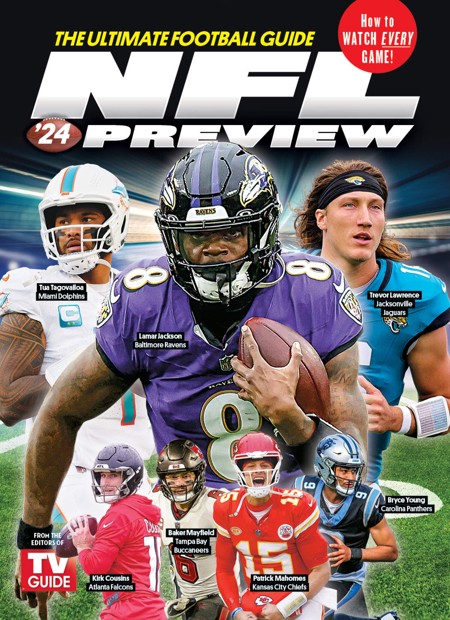 TV Guide - NFL '24 Preview: The Ultimate Football Guide, All 32 Teams ...