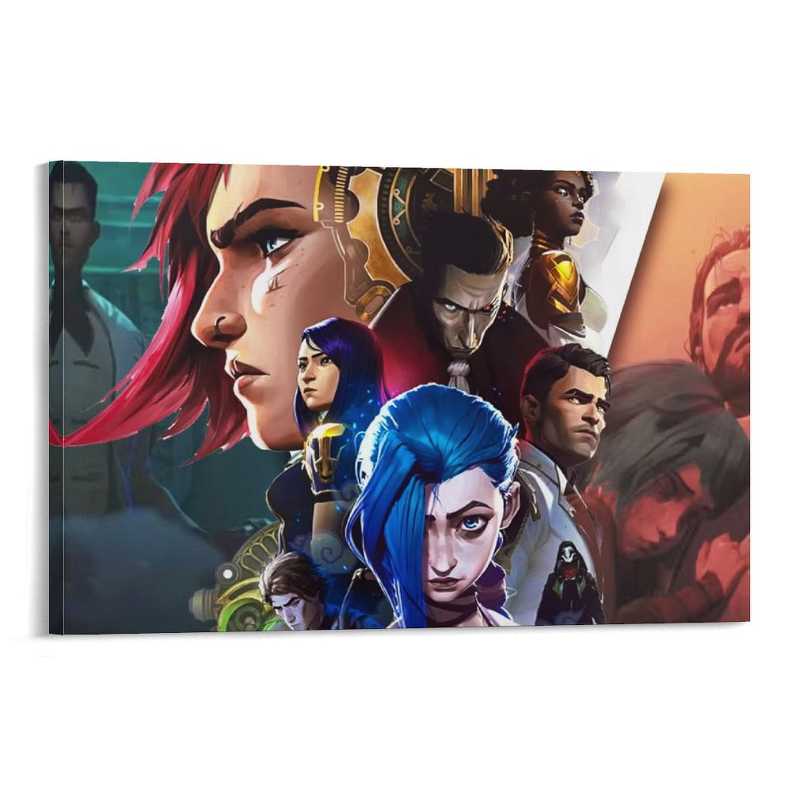 TV Jinx&Vi Cool Posters Room Aesthetic Poster Print Art Wall Painting ...