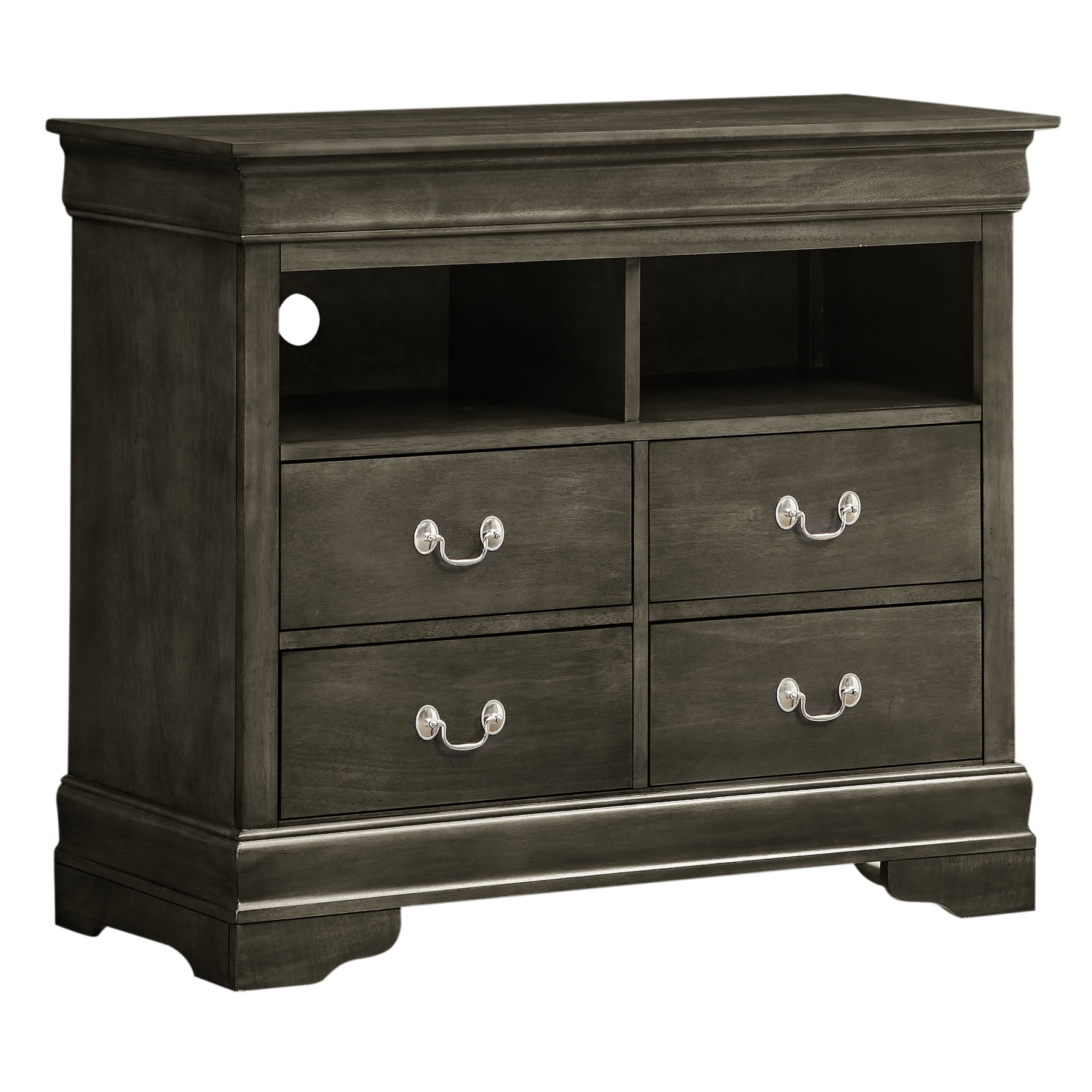 TV Media Chest | Traditional Bedroom Furniture with Mouldings ...