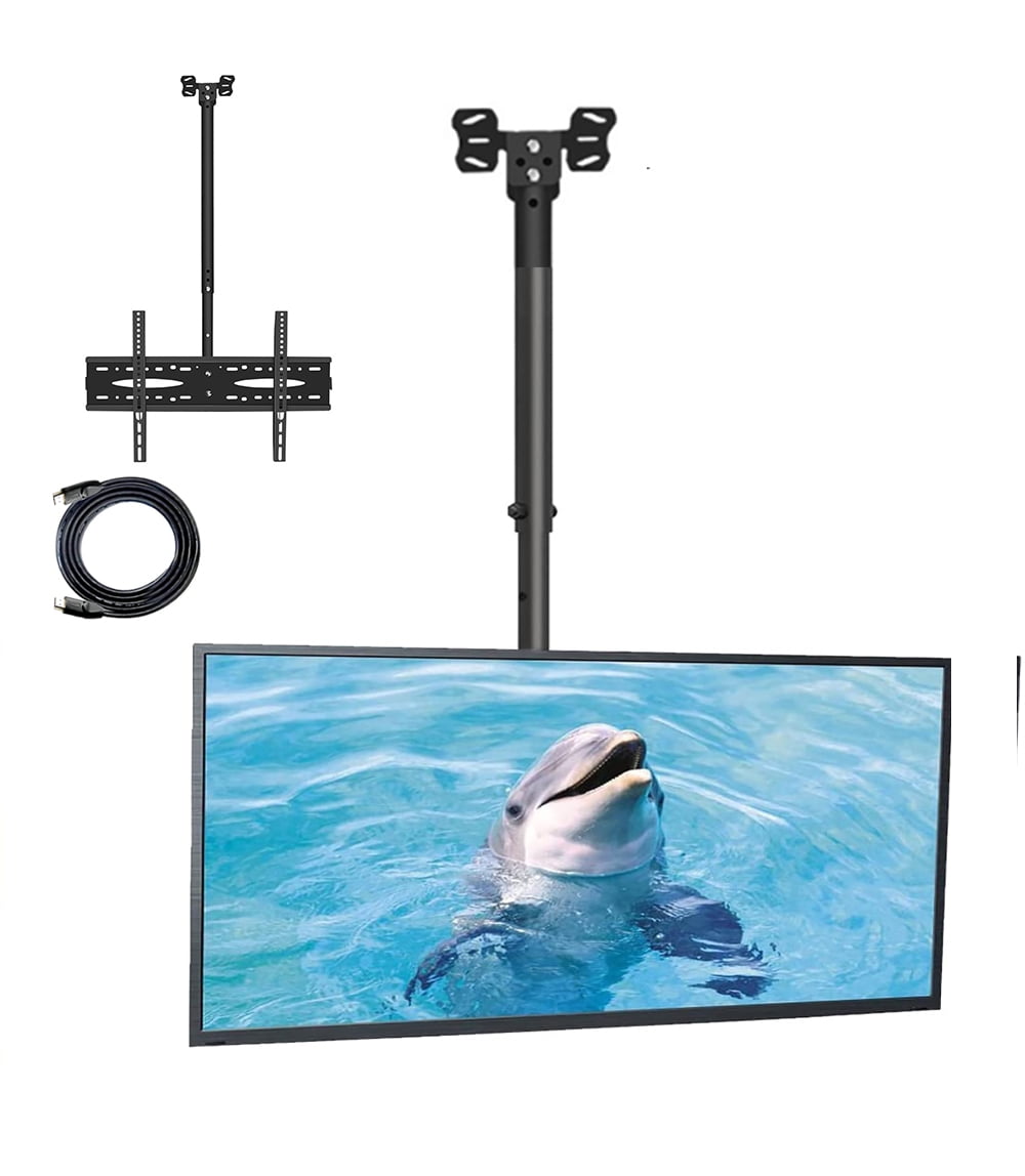 TV Mount 72 Inch, Ceiling TV Mount - Swivel and Tilting Vertical VESA ...
