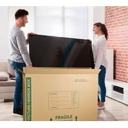 Pen + Gear Universal Moving Box with Cushioning, Fits TVs up to 65", 2 ...