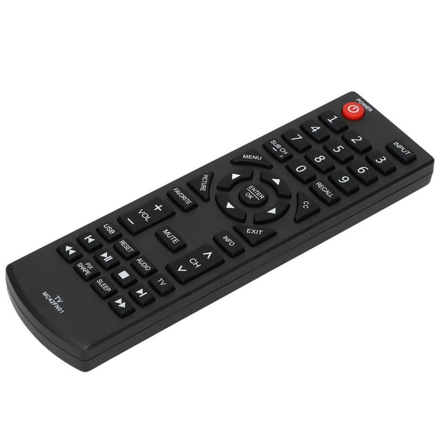 SANYO TV Remote Control, Black ABS Material, Replacement for MC42NS00 ...