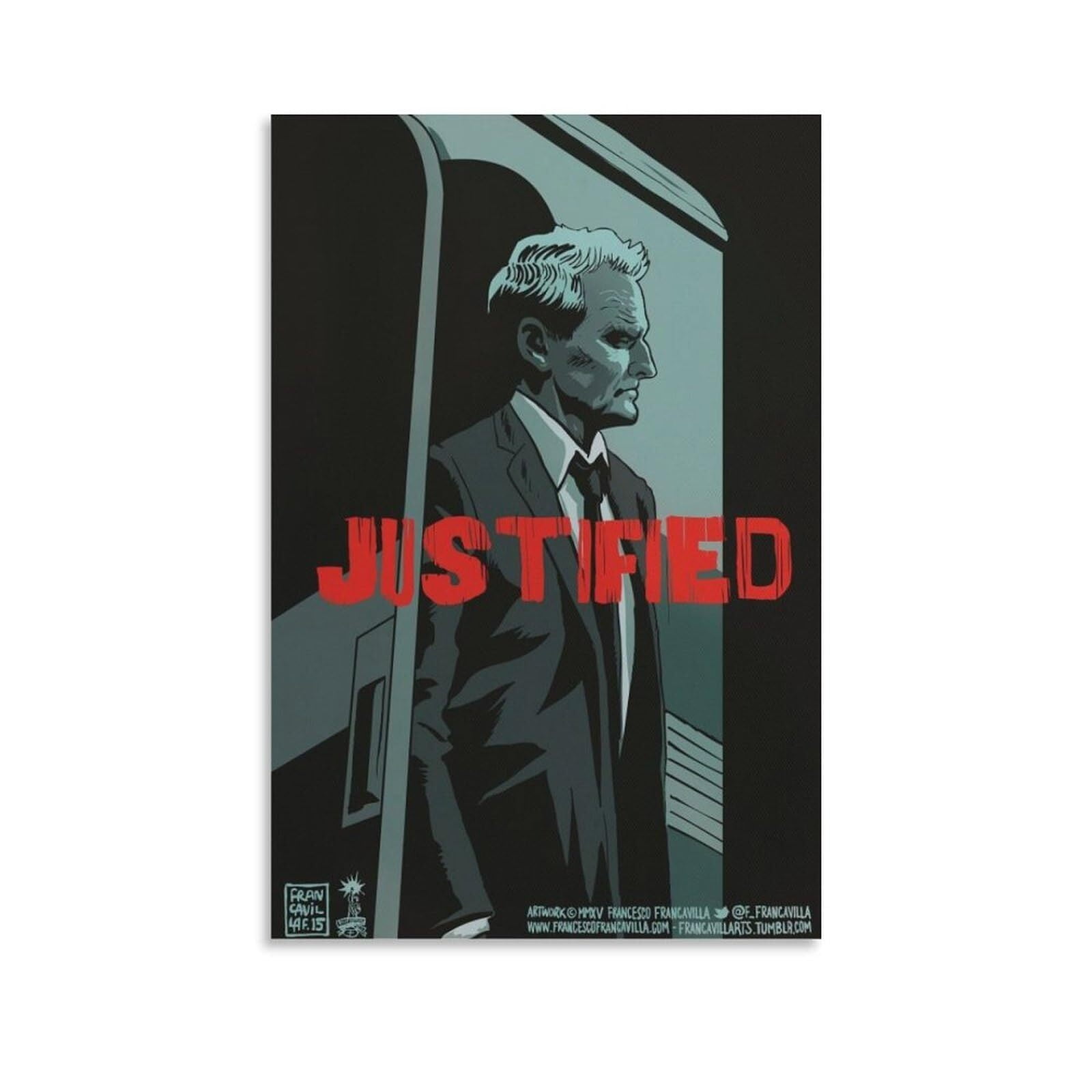 TV Series Justified Posters 18 Print Photo Art Painting Canvas Poster ...