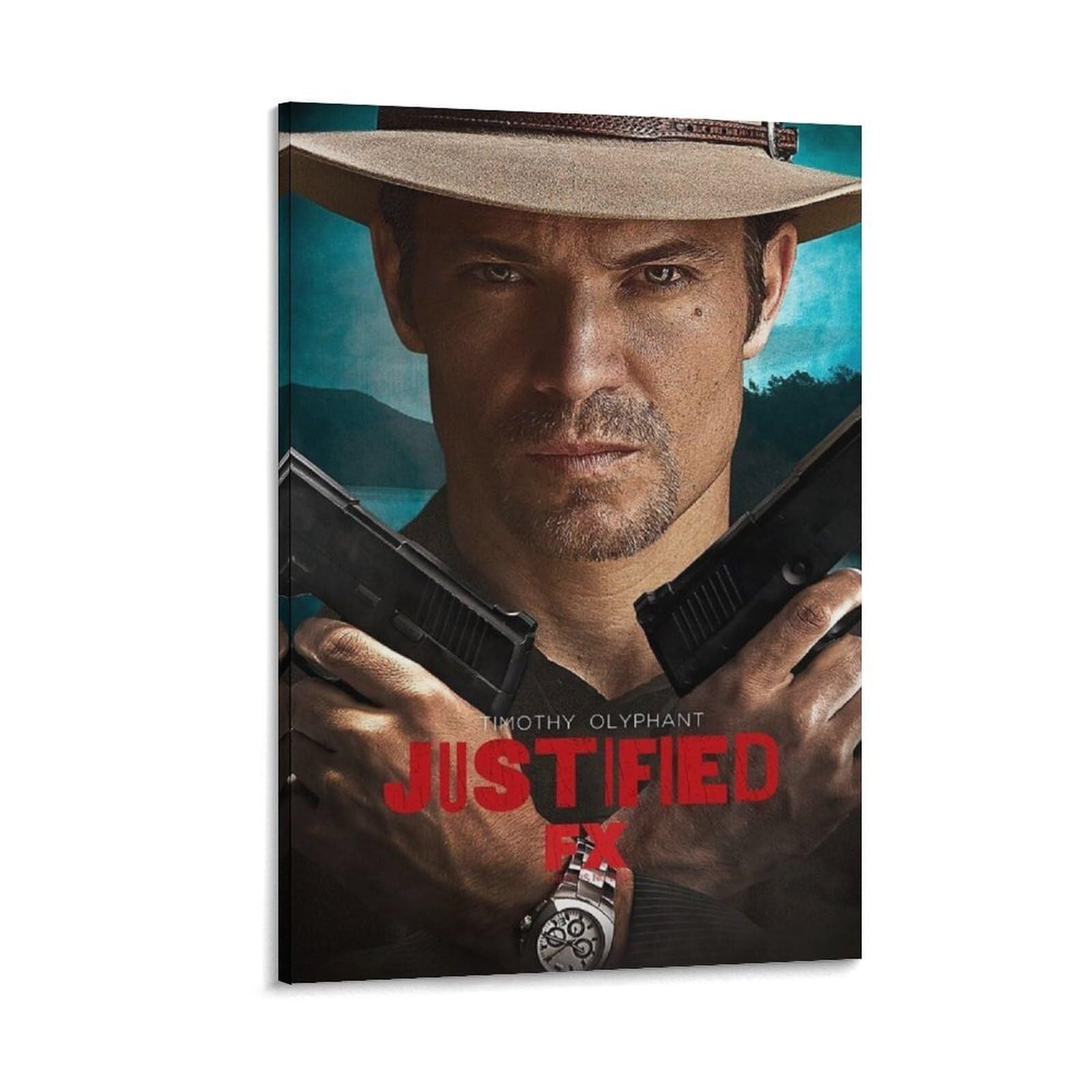 TV Series Justified Posters 5 Canvas Painting Poster Wall Art ...