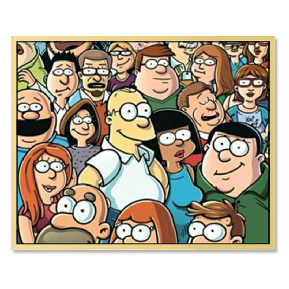 TV Series Posters Cartoon Character Poster Wall Posters Paintings ...