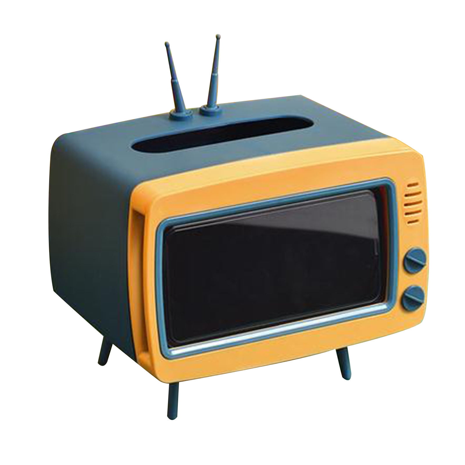 TV Shaped Tissue Box Cover - Multi-Functional Tissue Box Holder, Tissue ...