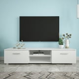 TV Stand for 70 Inch TV Stands,Media Console Entertainment Center ...