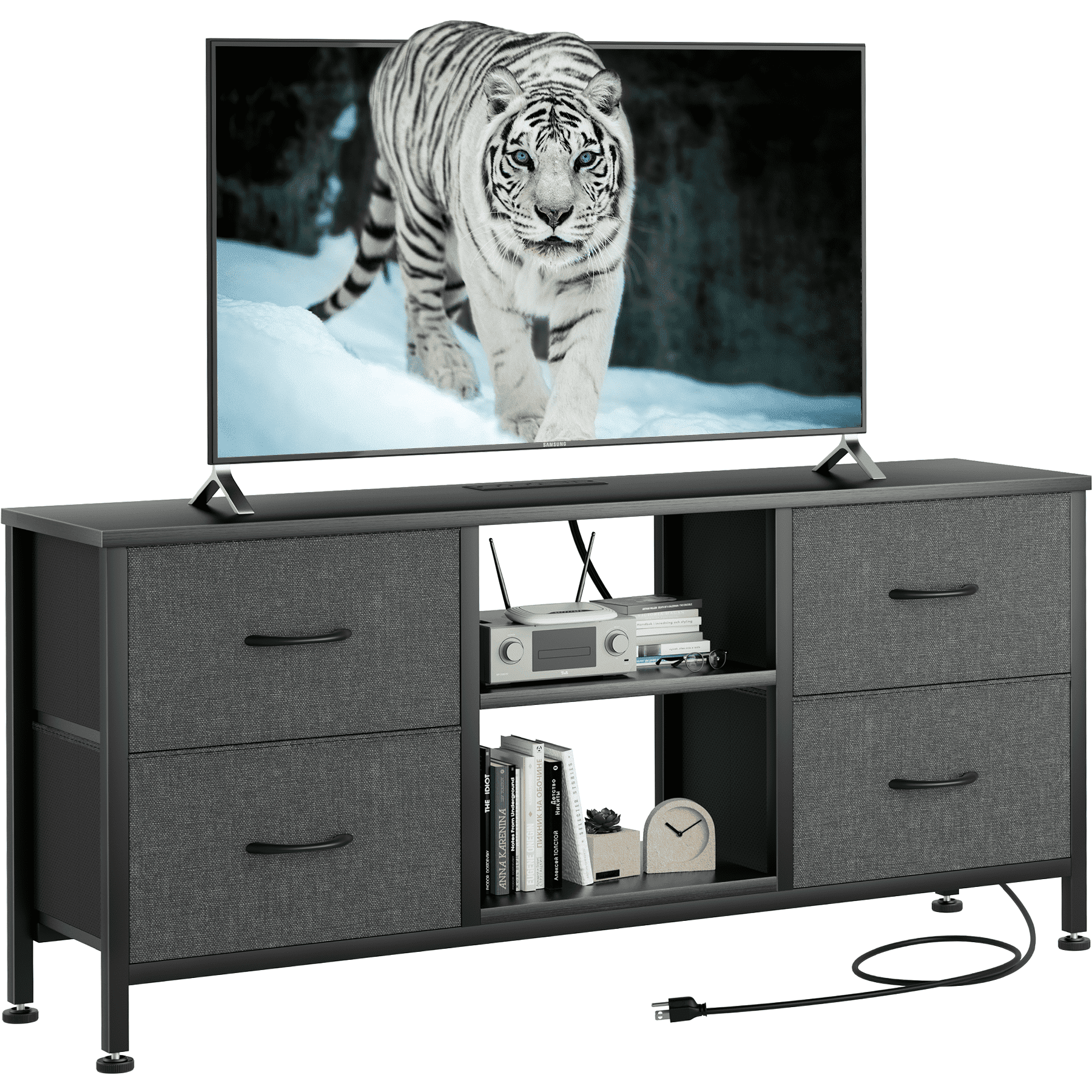 TV Stand for Bedroom, Television Stand for TV up to 50 Inch ...