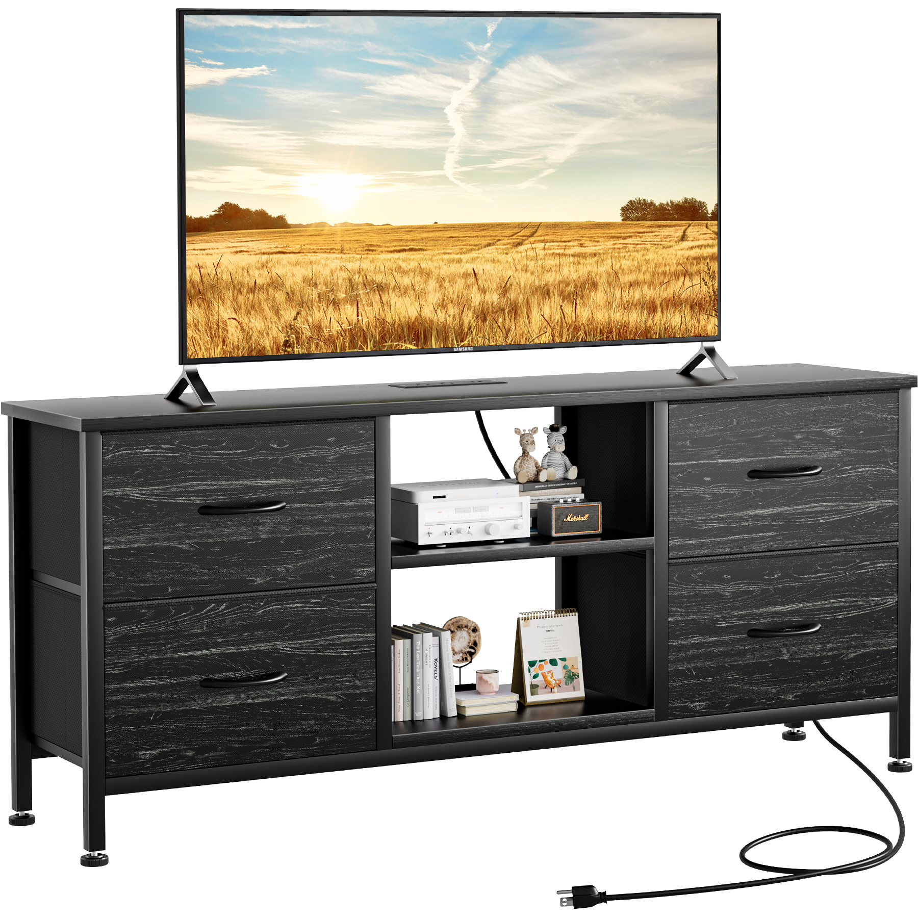 TV Stand for Bedroom, Television Stand for TV up to 50 Inch ...