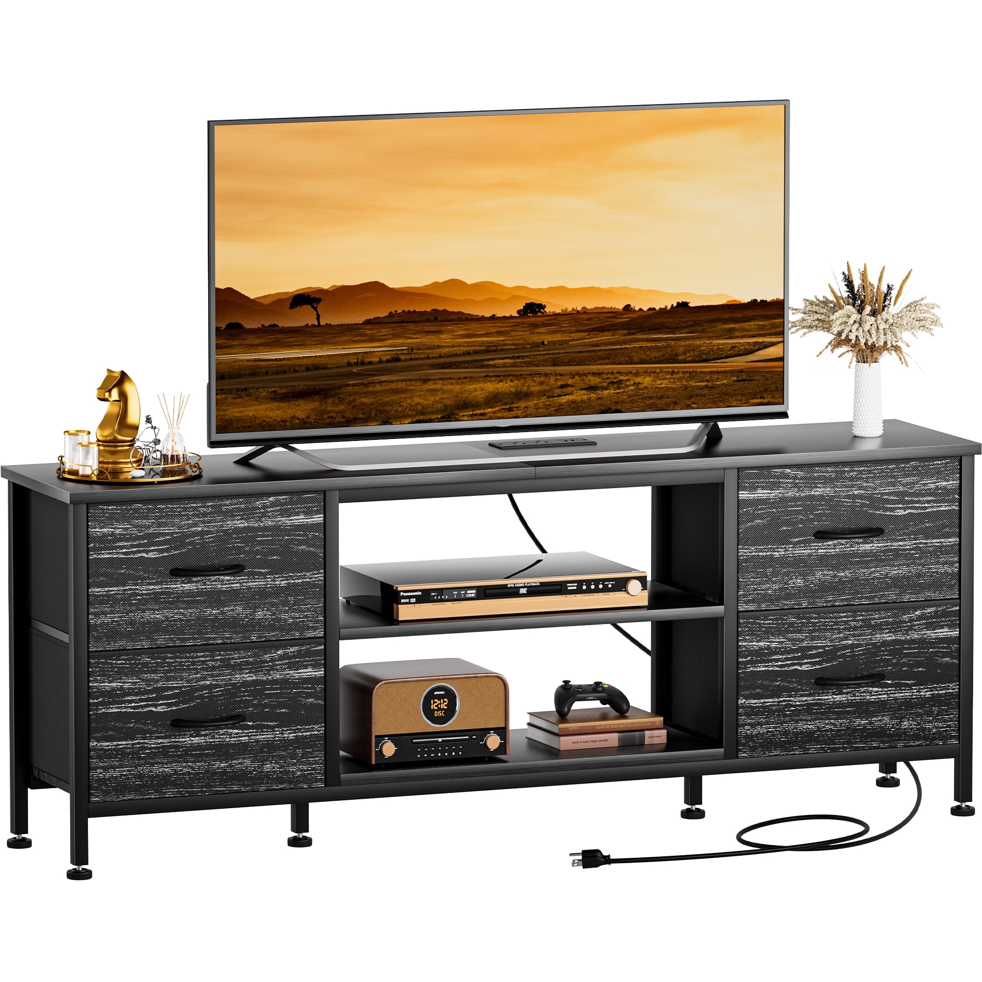 TV Stand for Bedroom, Television Stand for TV up to 60 Inch ...