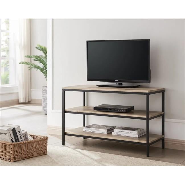 TV Stand, Black & Walnut - Walmart.com