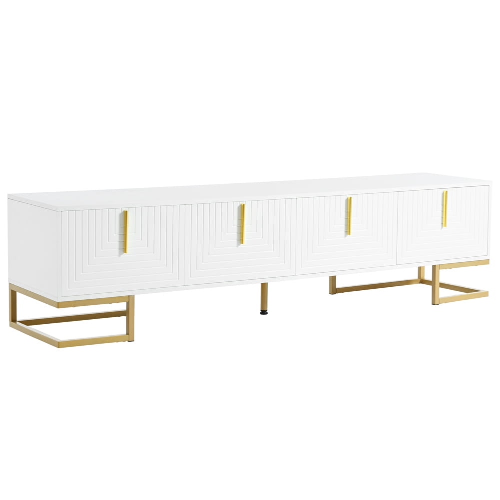 TV Stand For 80-89 Inches Television Modern TV Consoles Entertainment ...